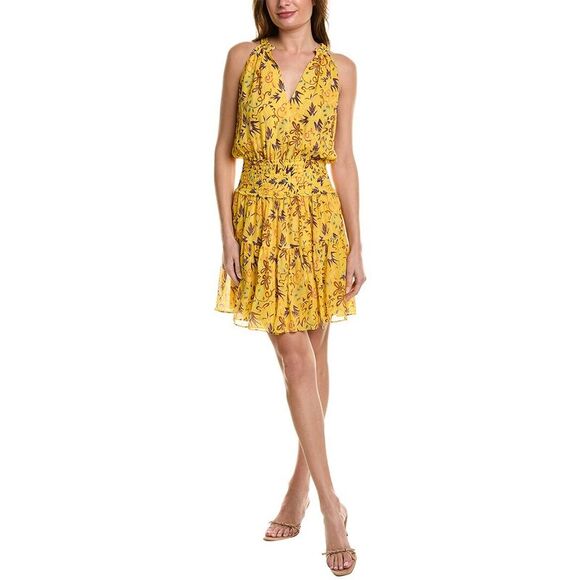 A.L.C. | Dresses | Alc Silk Courtney Mini Dress | Poshmark